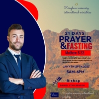 prayer and fasting poster Template | PosterMyWall
