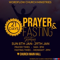 prayer and fasting poster Template | PosterMyWall