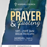 Prayer and fasting Template | PosterMyWall