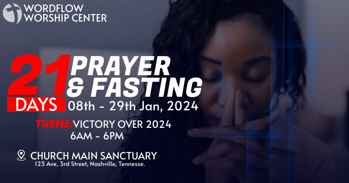 prayer and fasting poster Template | PosterMyWall