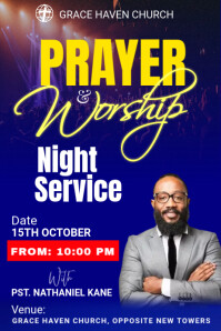 prayer night Template | PosterMyWall