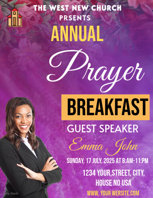 Copy of Prayer Breakfast | PosterMyWall