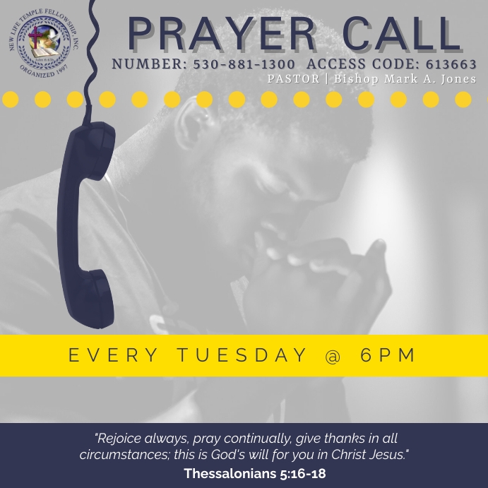 Copy of PRAYER CALL | PosterMyWall