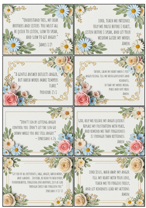 Prayer Card Template | PosterMyWall
