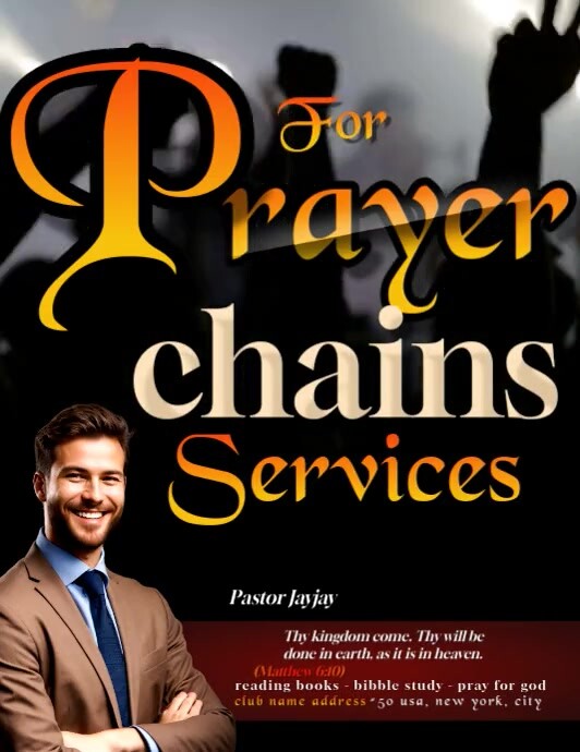 Copy of Prayer Chains Services | PosterMyWall