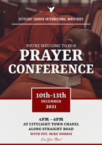prayer conference flyer template | PosterMyWall
