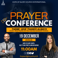 prayer conference Template | PosterMyWall