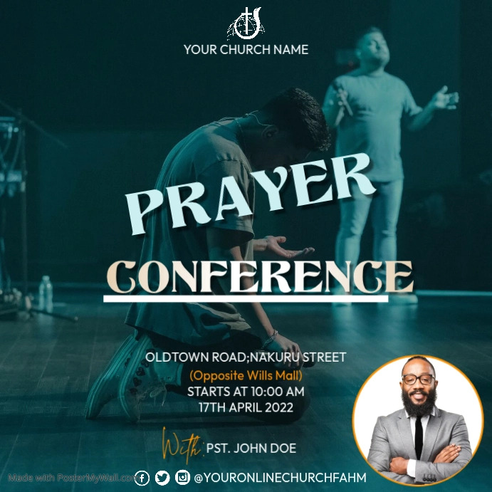 Copy of Prayer conference | PosterMyWall