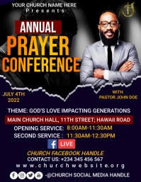 prayer conference Template | PosterMyWall