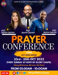 Prayer conference Template | PosterMyWall