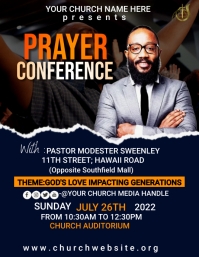 Prayer Conference Template | PosterMyWall