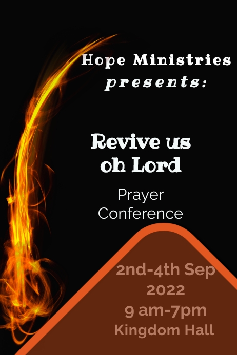 Prayer Conference Template | PosterMyWall