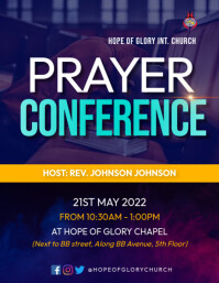 Prayer conference Template | PosterMyWall