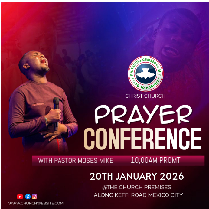 PRAYER CONFERENCE Template | PosterMyWall