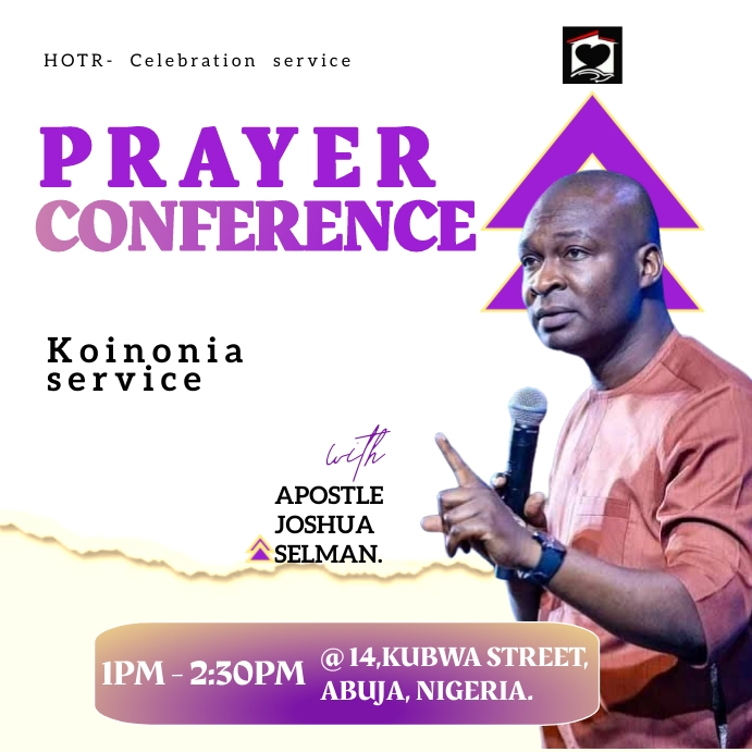 Copy of Prayer conference flyer Template | PosterMyWall