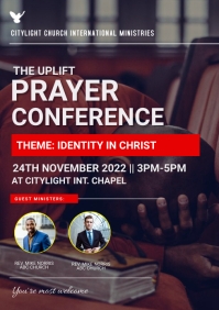 prayer conference flyer template | PosterMyWall