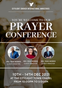 prayer conference flyer template | PosterMyWall