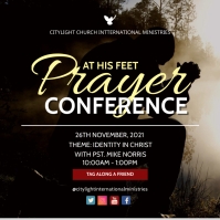 prayer conference flyer template | PosterMyWall