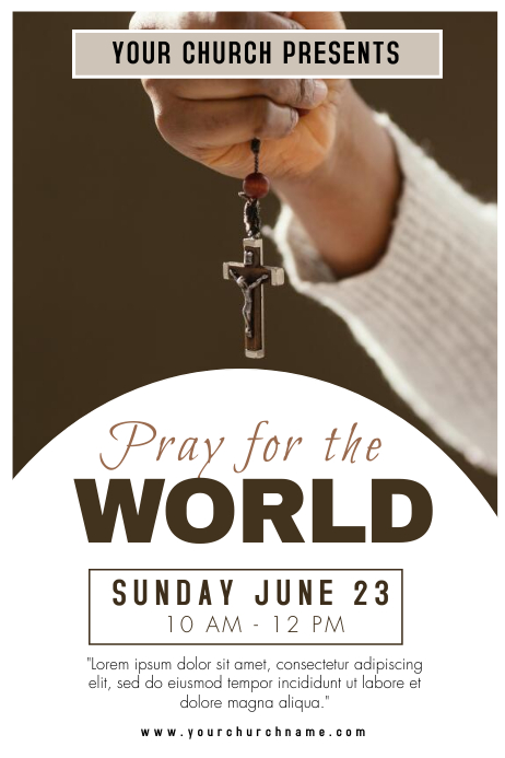 Prayer Day Template | PosterMyWall