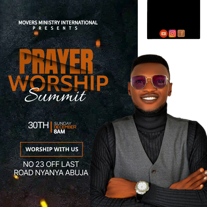 Copy of Prayer | PosterMyWall