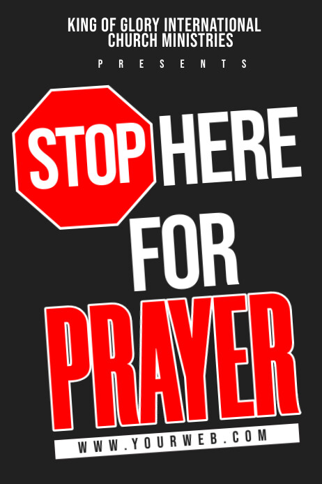 Modèle prayer | PosterMyWall