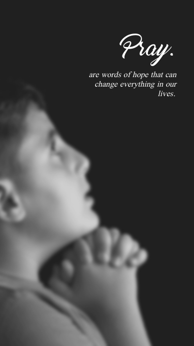 Plantilla de Prayer | PosterMyWall