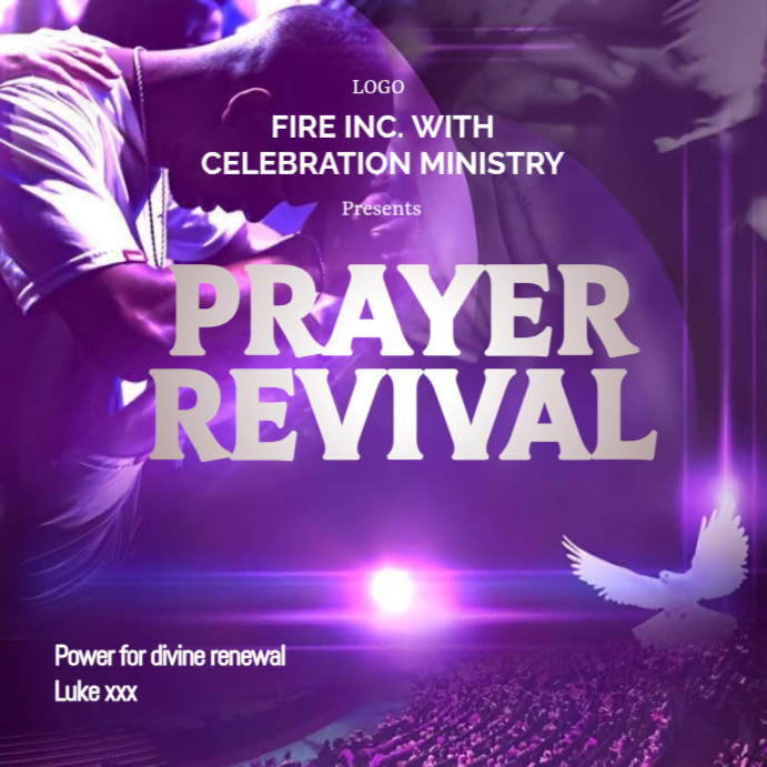 Prayer Template | PosterMyWall