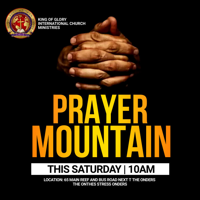 prayer Template | PosterMyWall