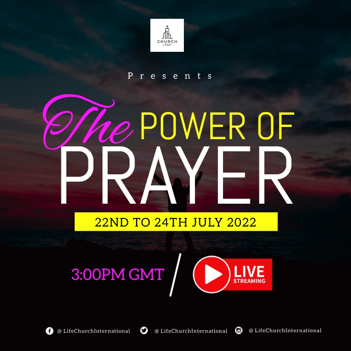 Prayer flyer Template | PosterMyWall