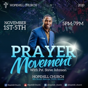 Prayer line flyer Template | PosterMyWall