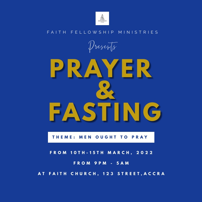 PRAYER FLYER Template | PosterMyWall