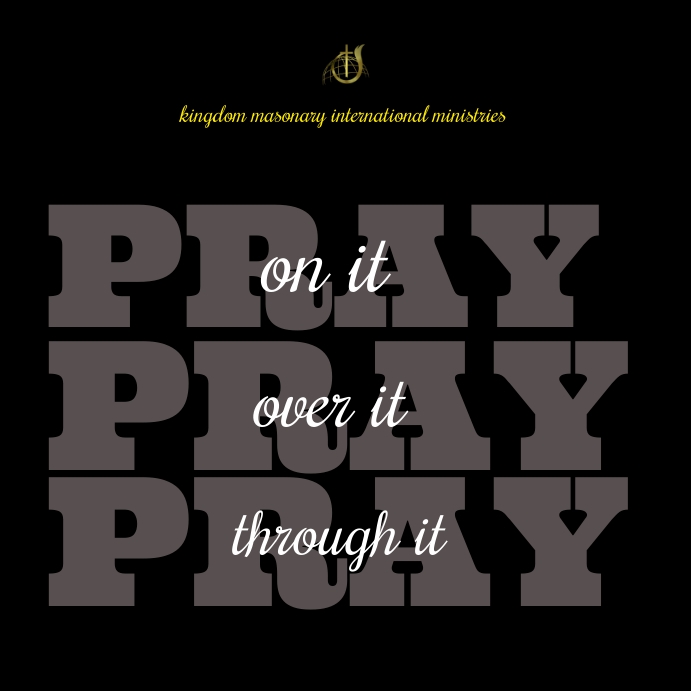 prayer flyer poster template | PosterMyWall