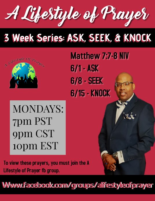 Prayer Flyer Series Template | PosterMyWall