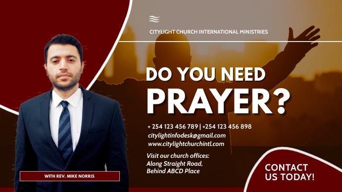 prayer flyer template | PosterMyWall