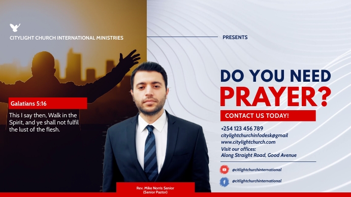 prayer flyer template | PosterMyWall