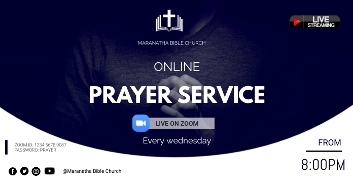 Prayer Flyers Template | PosterMyWall