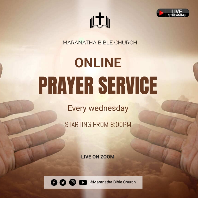 Copy of Prayer Flyers | PosterMyWall