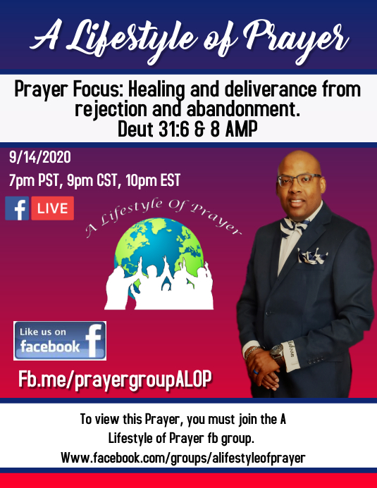 Prayer Focus Template | PosterMyWall