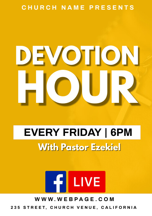 Prayer hour Template | PosterMyWall