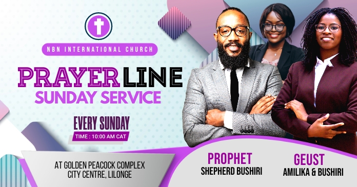 Prayer line sunday service Template | PosterMyWall