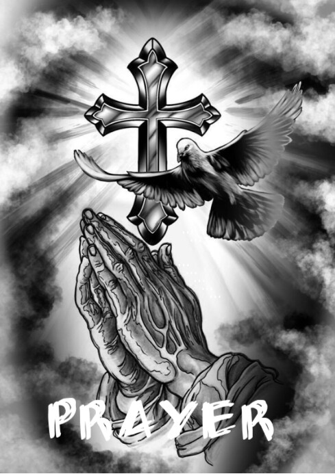 PRAYER logo design Template | PosterMyWall