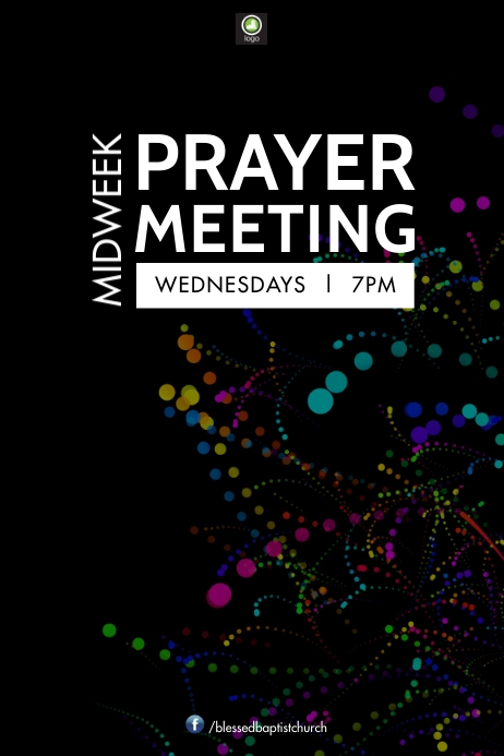 prayer meeting Template | PosterMyWall