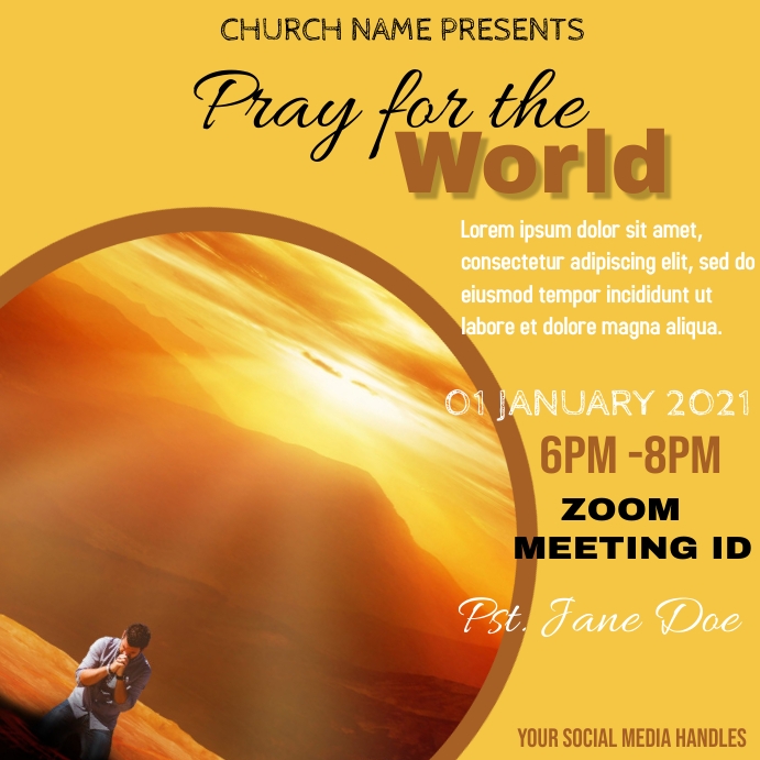 Prayer meeting Template | PosterMyWall