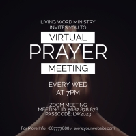 prayer meeting post Template | PosterMyWall