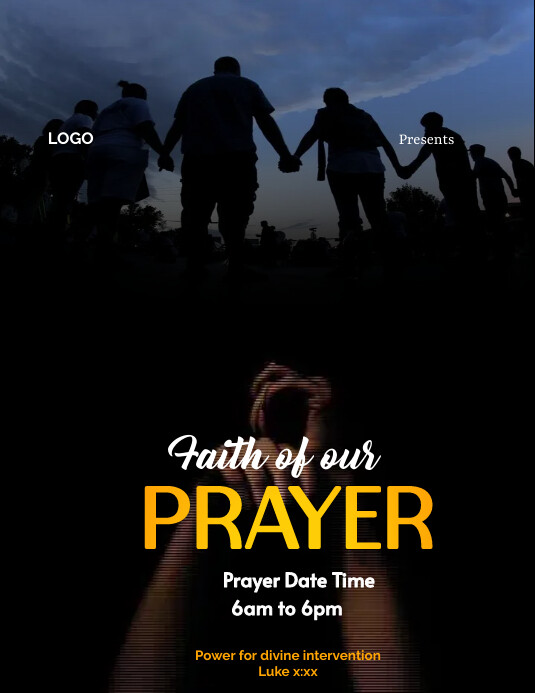 PRAYER MEETING VIGIL (7) Template | PosterMyWall