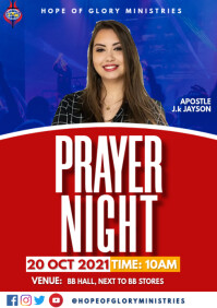 prayer night Template | PosterMyWall