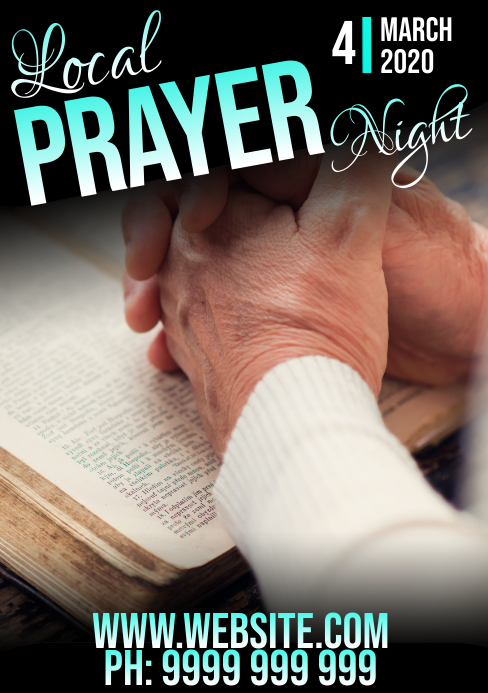 prayer night Template | PosterMyWall