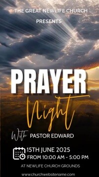 prayer night Template | PosterMyWall