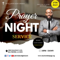 PRAYER NIGHT Template | PosterMyWall