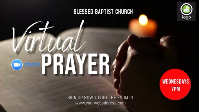 Prayer Online Template | PosterMyWall